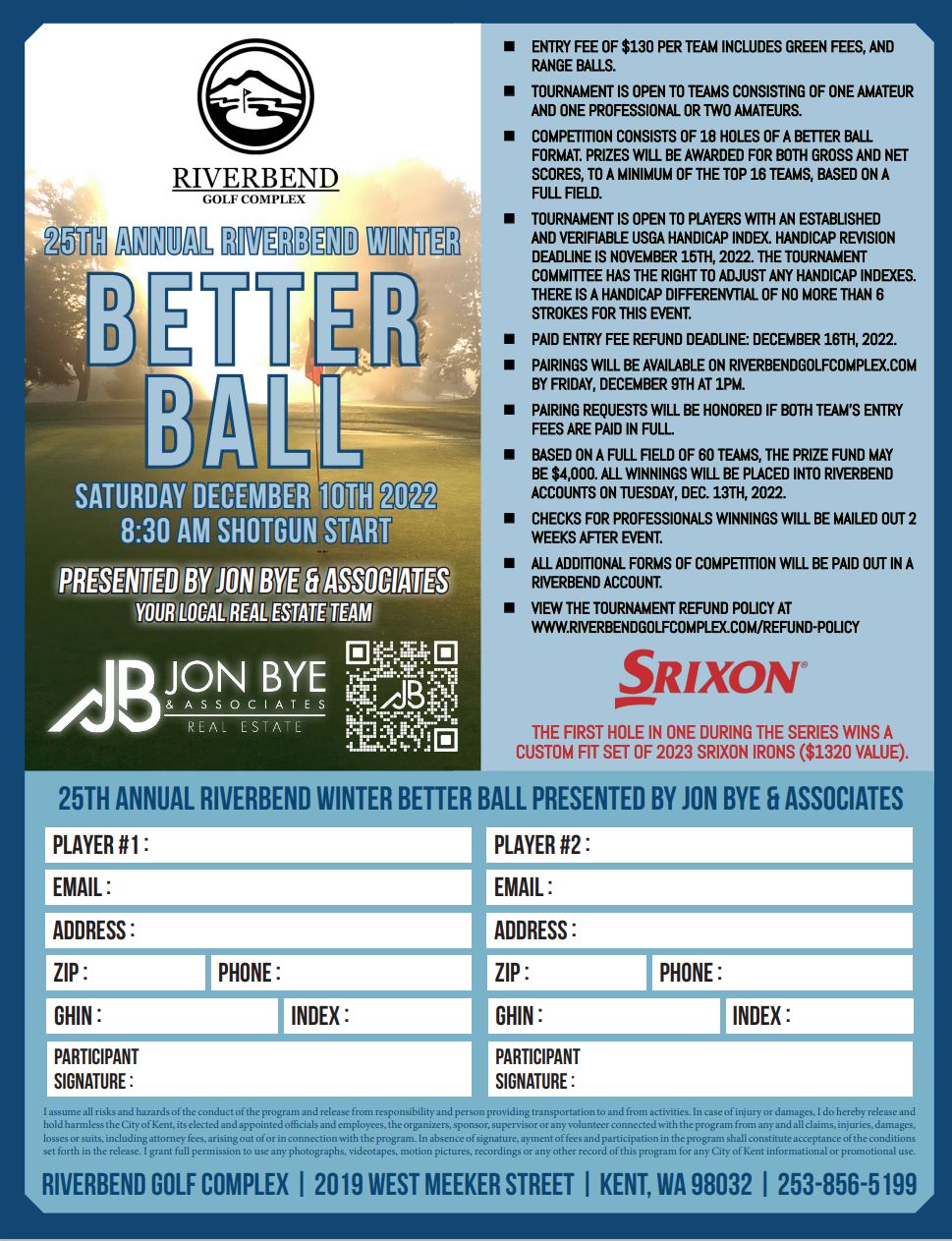 Tournaments - Riverbend Golf Complex